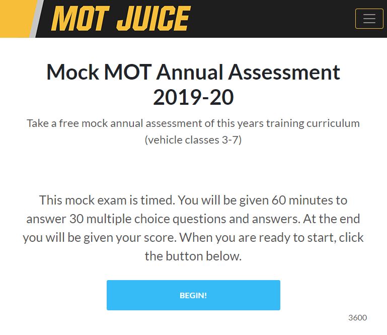 DVSA Annual Assessment 2020-21 Our Top 5 Revision Tools - MOT Juice Blog