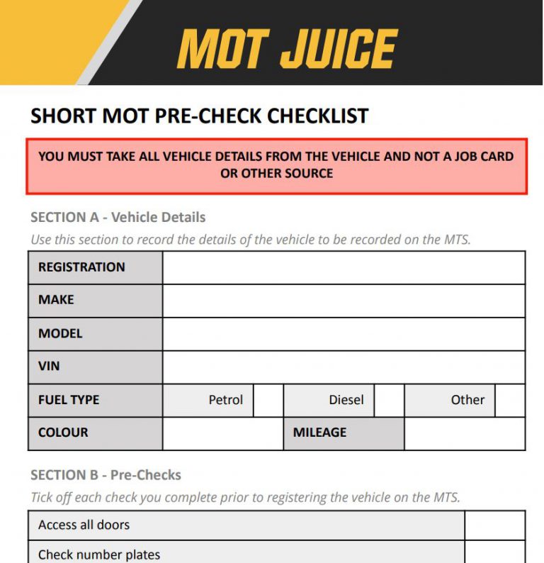 MOT site assessment targeting. Fix 6 things to reduce the threat today!