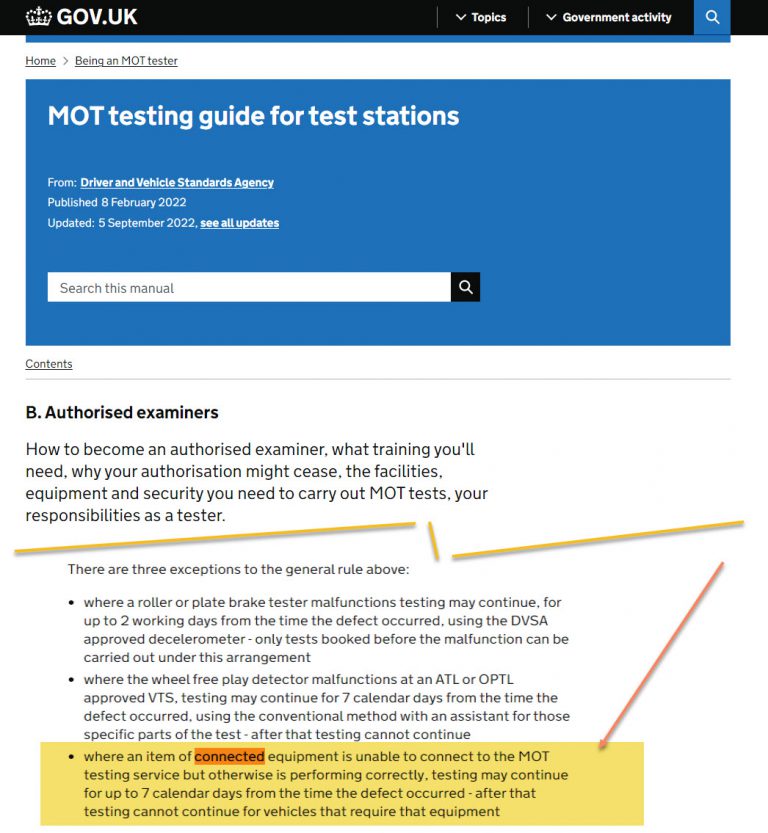 Nationwide DVSA outage disrupts MOT scheme - MOT Juice Blog